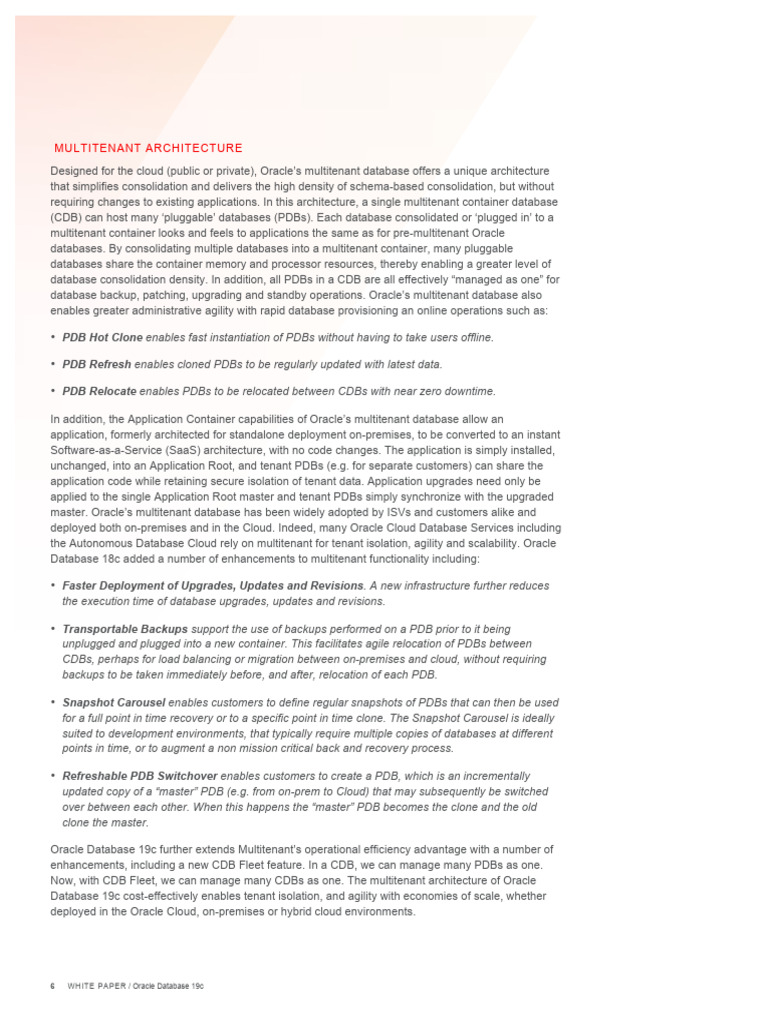 database19c-wp-6-10 | PDF | Databases | Database Index