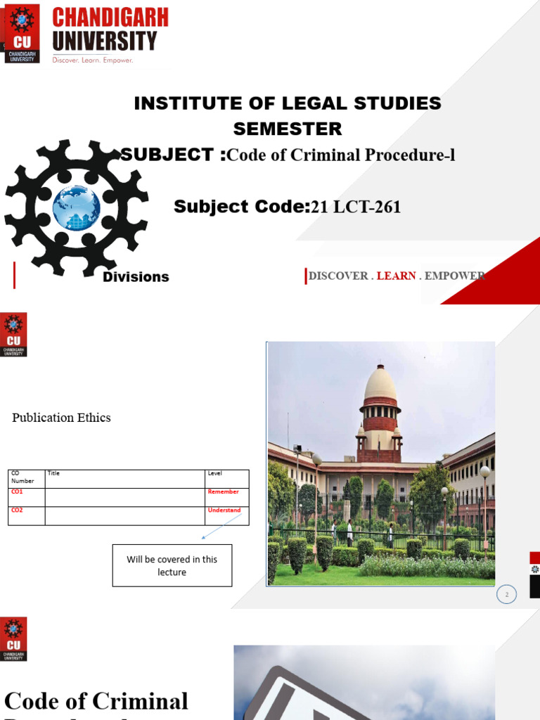 Intro CRPC | PDF | Prosecutor | Trials