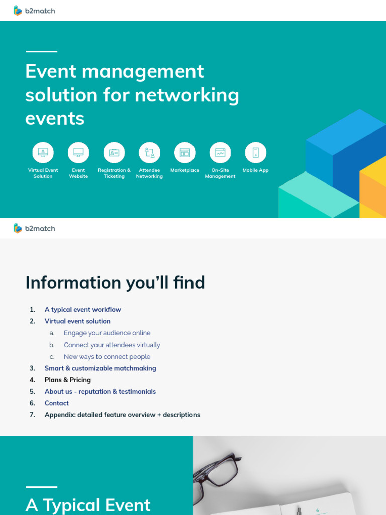 B2match Presentation 1.0 | PDF | Web Conferencing | Information Technology