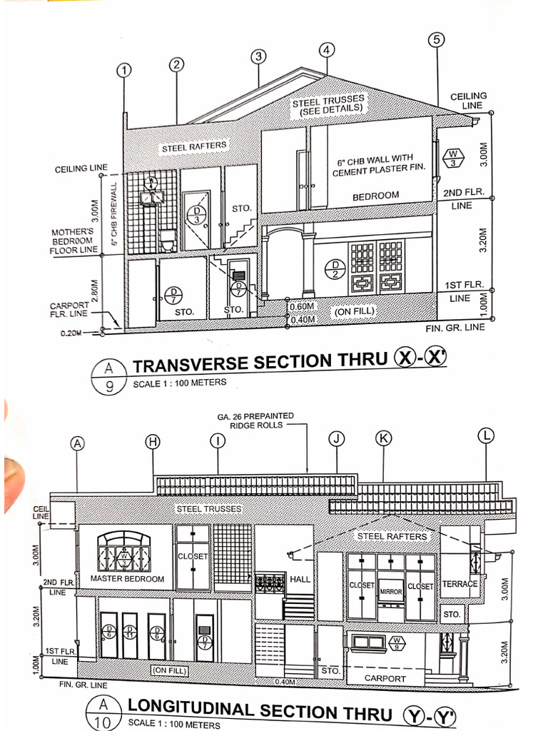 Graphics 1 Transverse and Long'l Sections | PDF