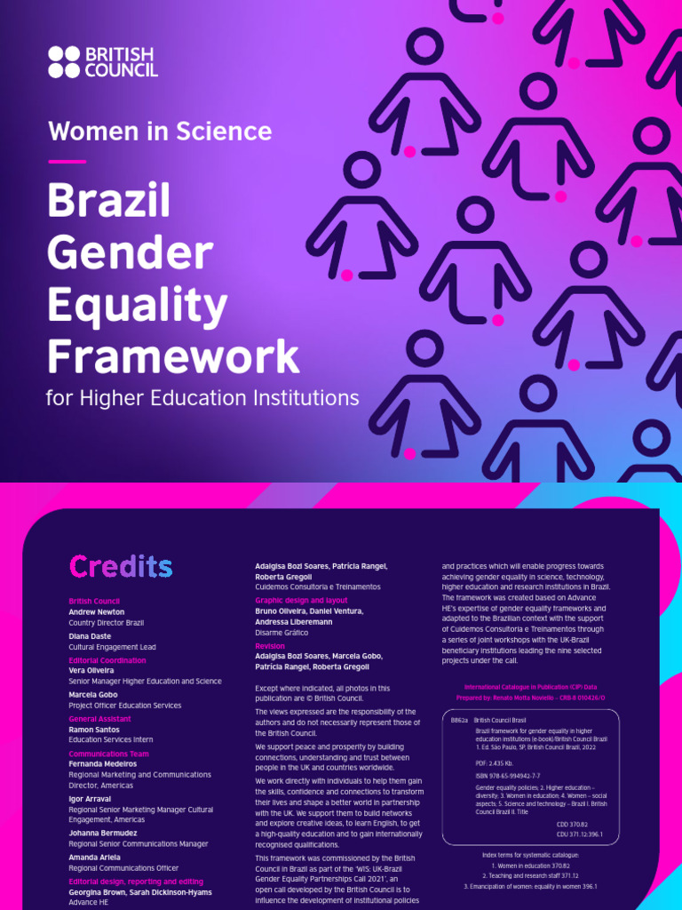 Brazil Gender Equality Framework For Higher Education Institutions en ... Brazil Gender Equality Framework For Higher Education Institutions en ...