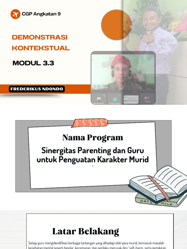 Demonstrasi Kontekstual Modul 3.3 LMS | PDF