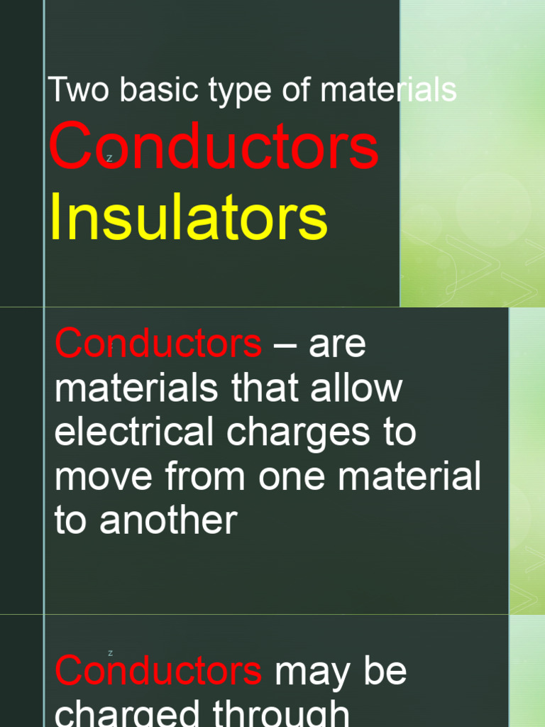 2 Conductors | Download Free PDF | Electric Charge | Electron