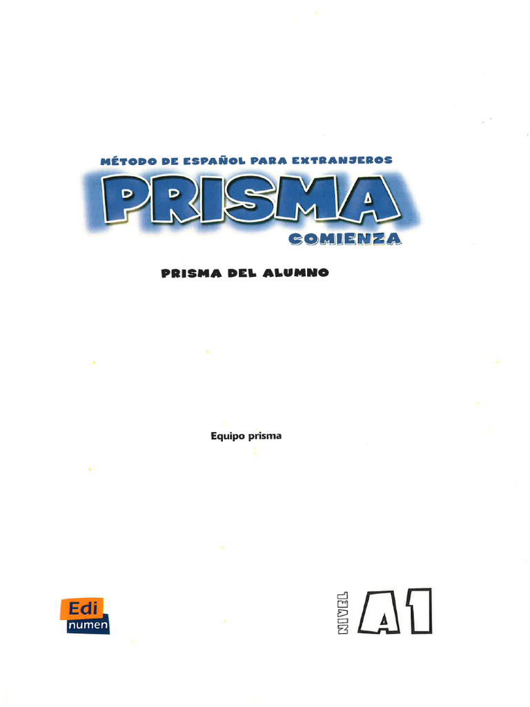 Spanish A1 Ejercicios | PDF