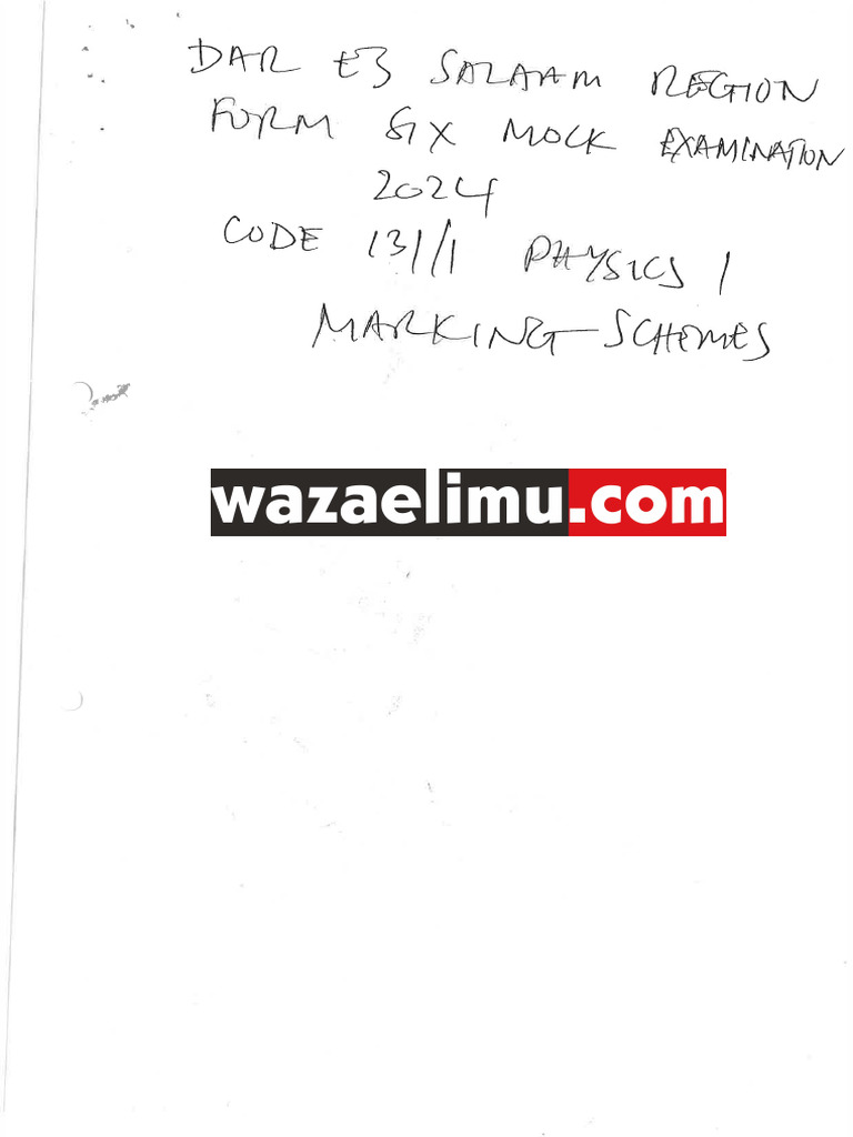 MS Phy 1 Dar 2024 | PDF