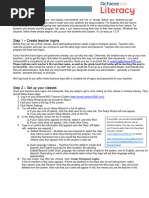 Prodigy Class Code Setup Instructions | PDF