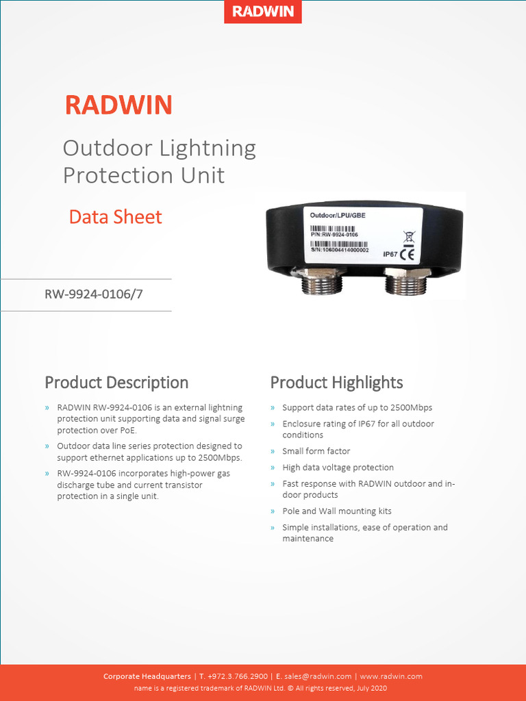 RW 9924 0106 | PDF | Electrical Engineering | Electricity