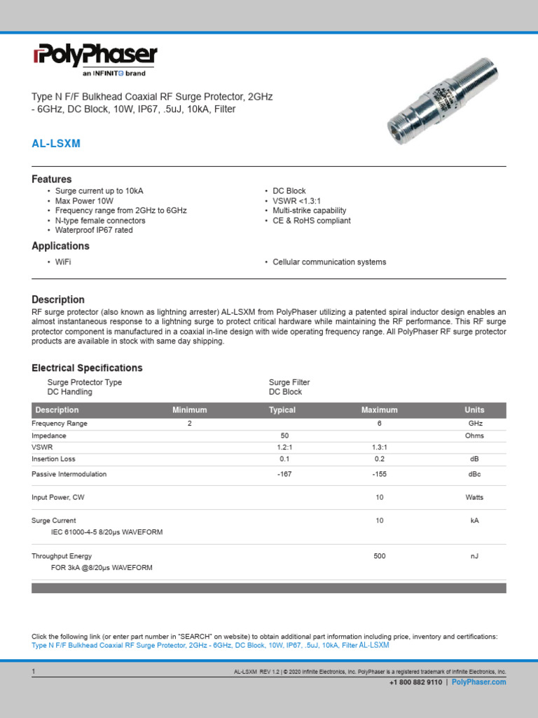 AL-LSXM_datasheets_US | PDF | Electronics | Electrical Engineering