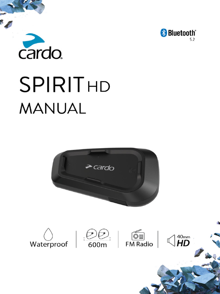 SpiritHD Manual | Download Free PDF | Bluetooth | Mobile App