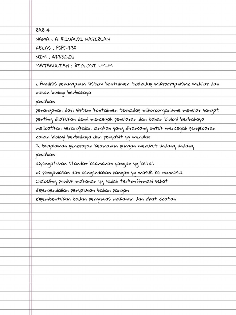 A.rivaldi Hasibuan Pspf23d TR 4 | PDF