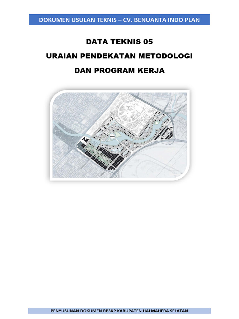 Data Teknis-05 Uraian Pendekatan Dan Metodologi | PDF