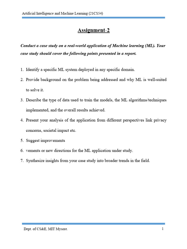 AIML Assignment1 | PDF | Machine Learning | Artificial Intelligence