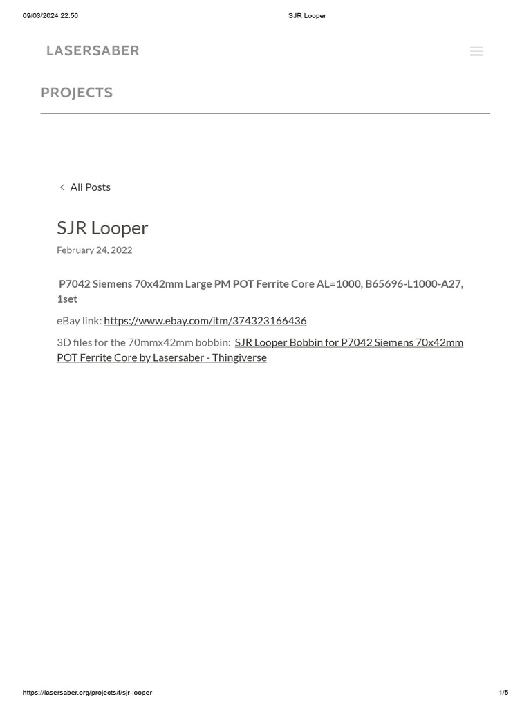 SJR Looper | PDF | Computers