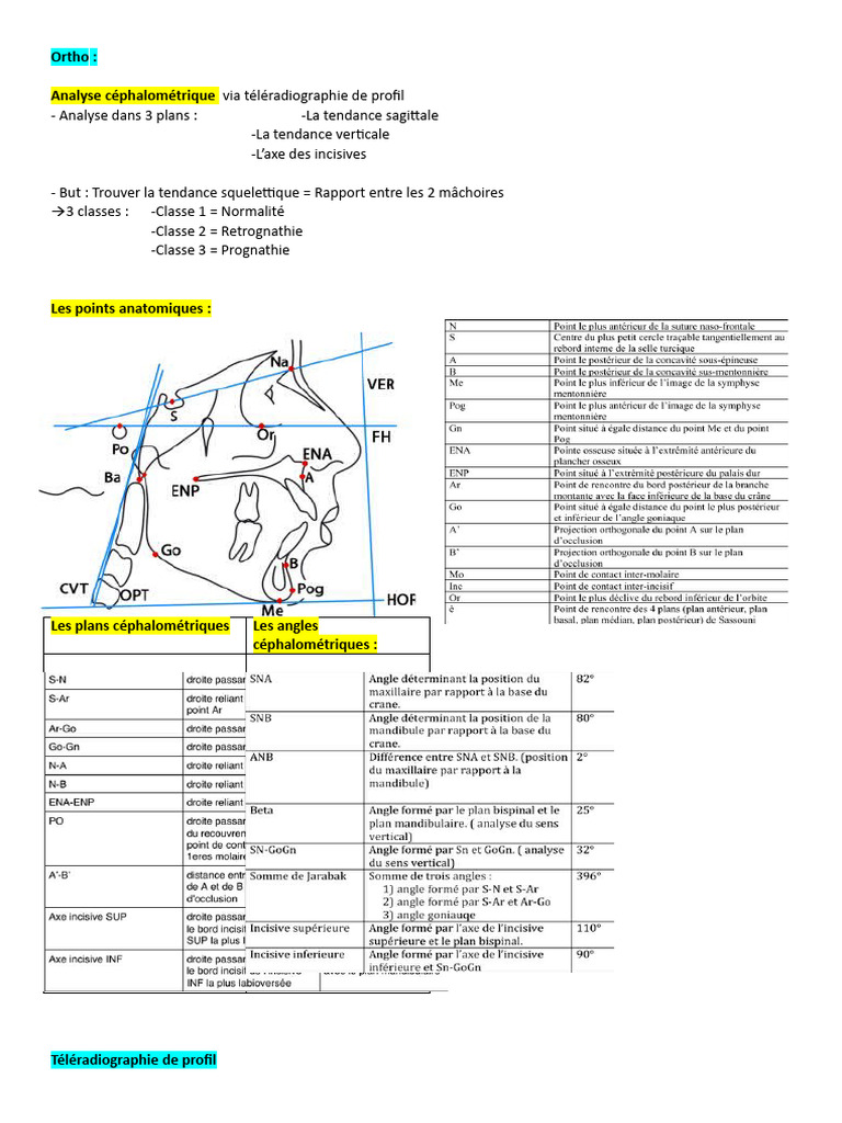 Ortho | PDF | Orthodontie | Branches de la dentisterie