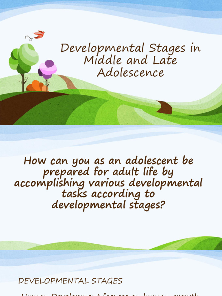 Developmental-Stages-in-Middle-and-Late-Adolescence | PDF ...