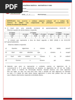 SIMULADO - CAED - 5 ANO | PDF