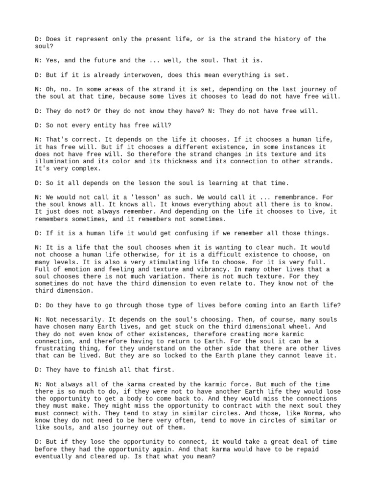 Choose Life | PDF | Soul | Universe