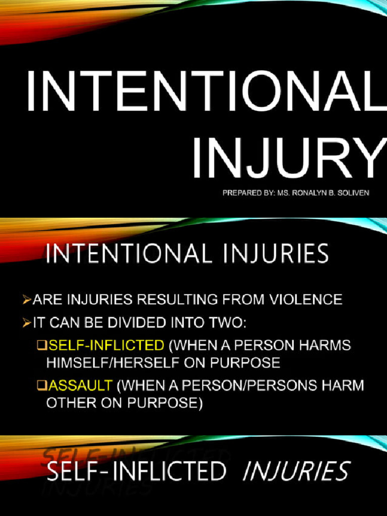 Intentional Injury | PDF