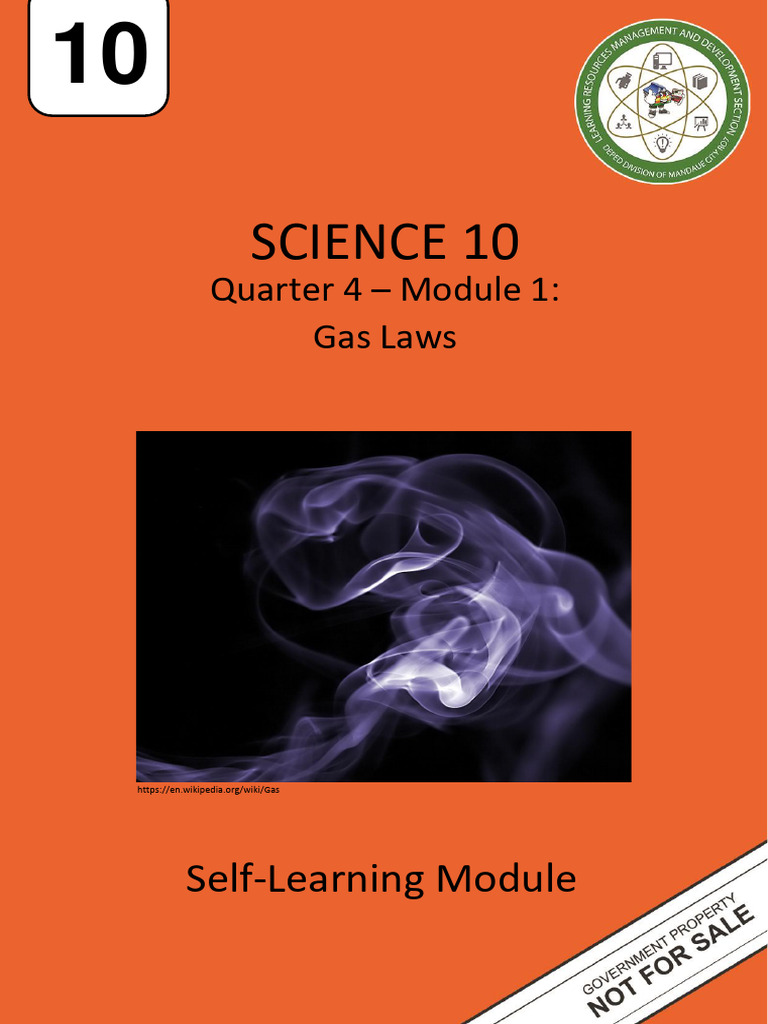 SCIENCE10 Q4W1 v2 | PDF | Gases | Temperature