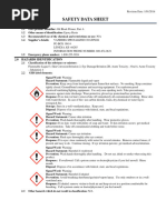 UN1866 Safety Data Sheet Summary | PDF | Dangerous Goods | Firefighting