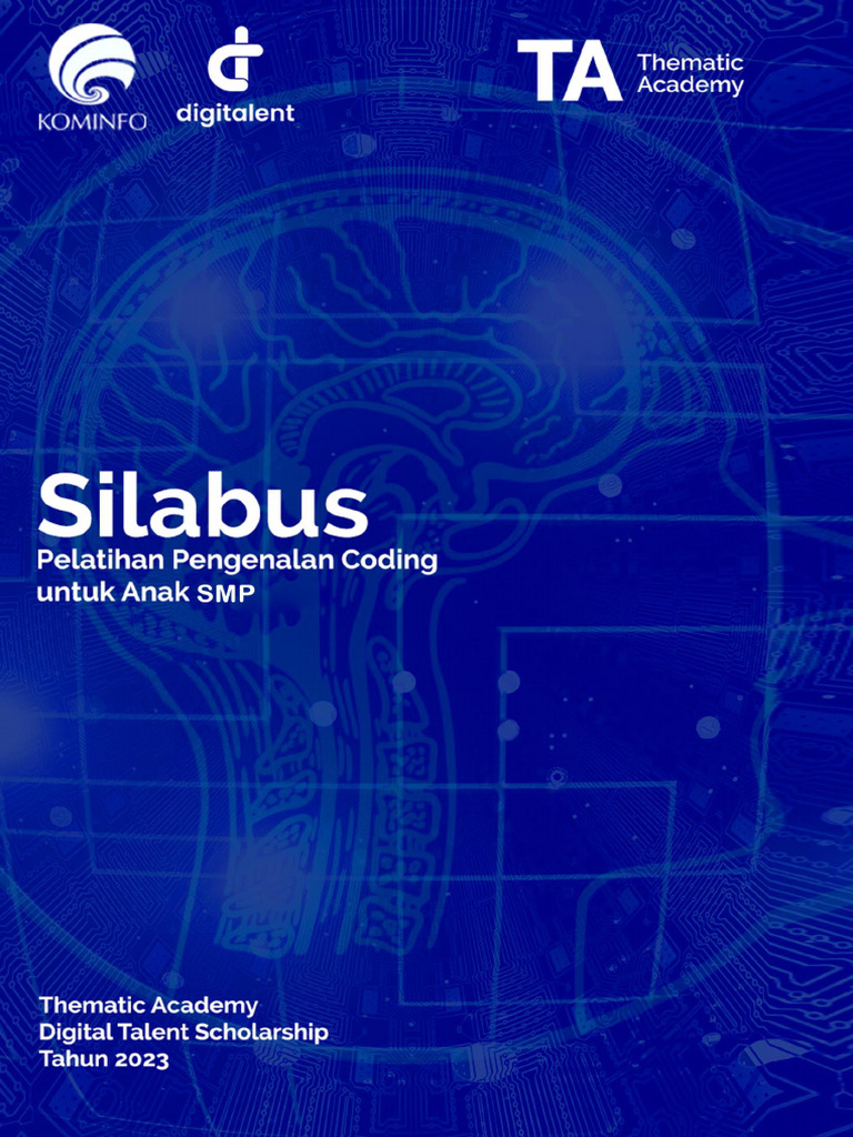 Silabus - Pelatihan Pengenalan Coding Untuk Anak SMP | PDF