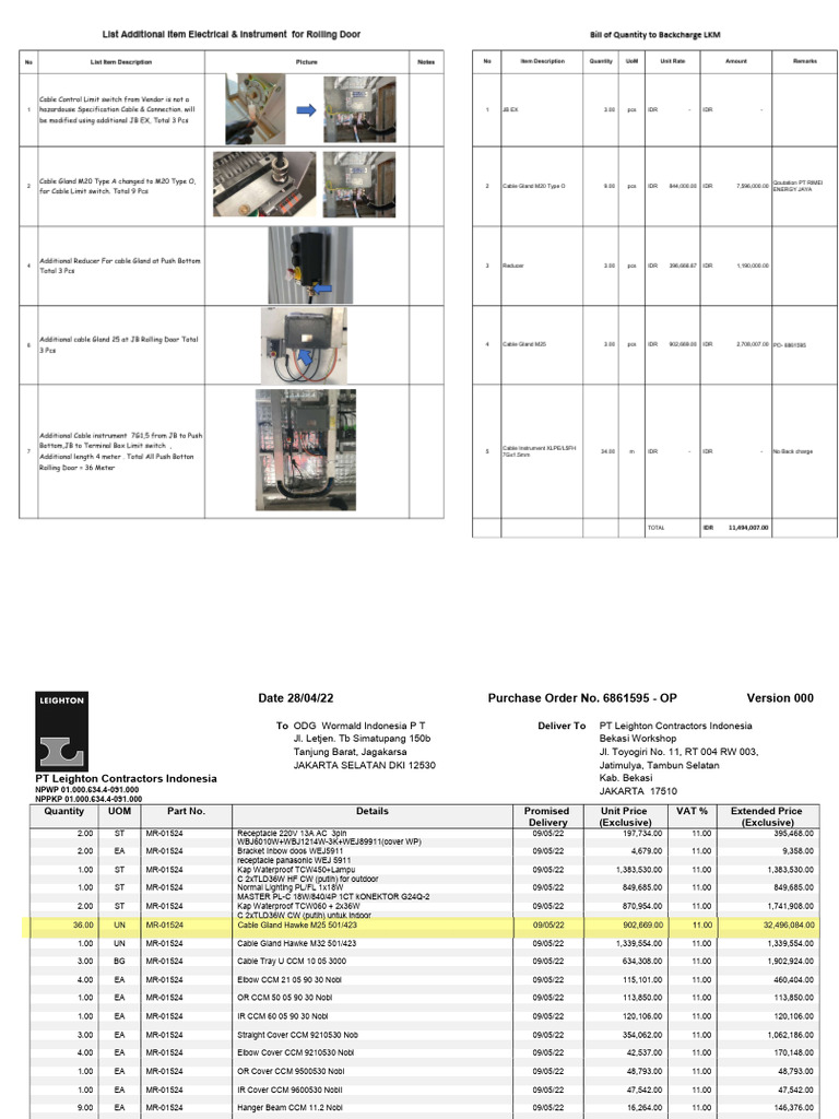 List Back Charge | PDF | Prices | Business