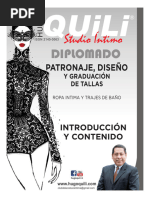 CURSO DE ROPA INTIMA 2020 CLASE 5 Bralette Corregido | PDF