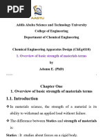 Strength of Materials Notes | PDF