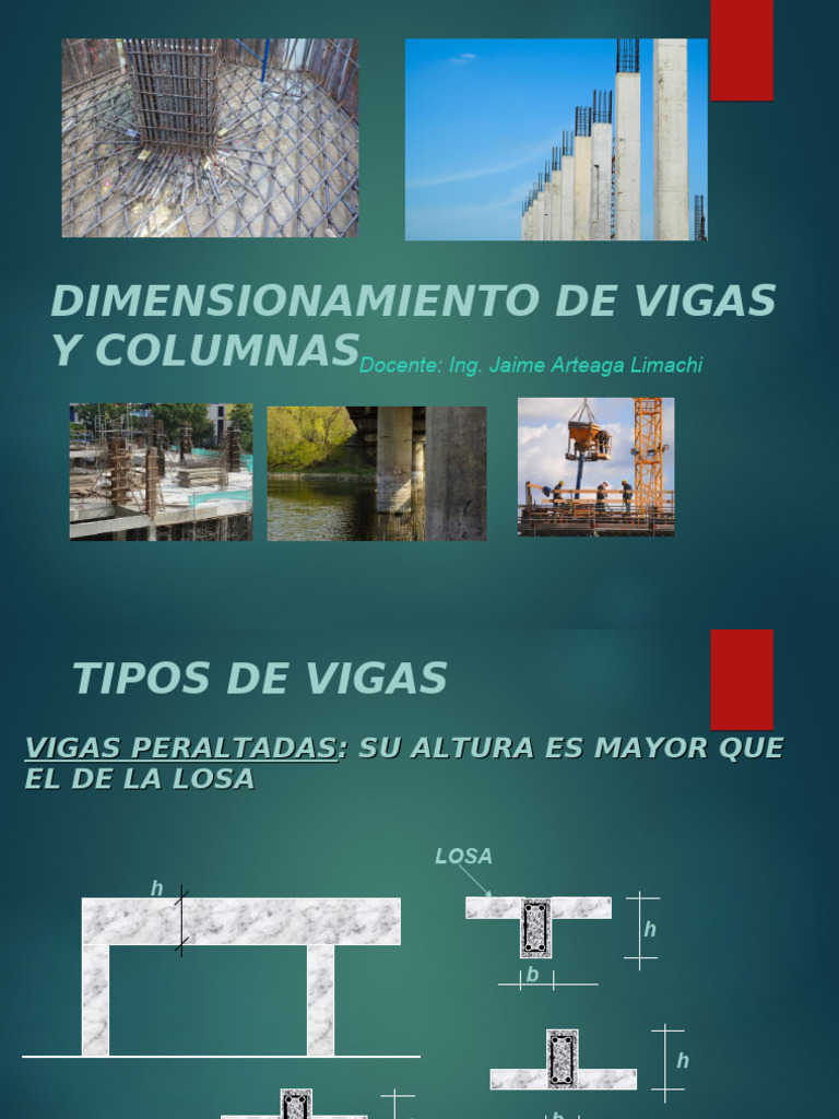8-Dimensionado de Vigas y Columnas-M | PDF