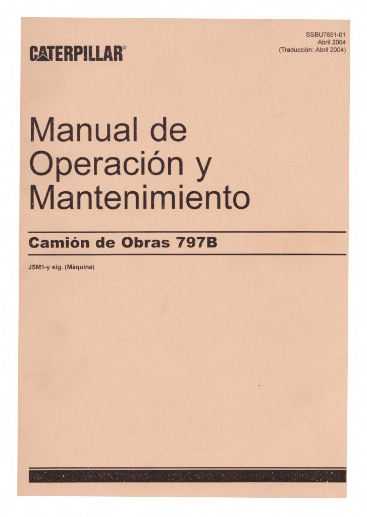 Manual PDF 797B | PDF