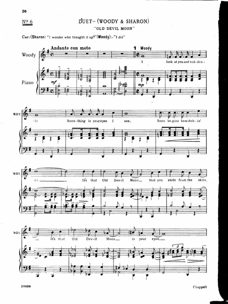 Finnian's Old Devil Moon | PDF