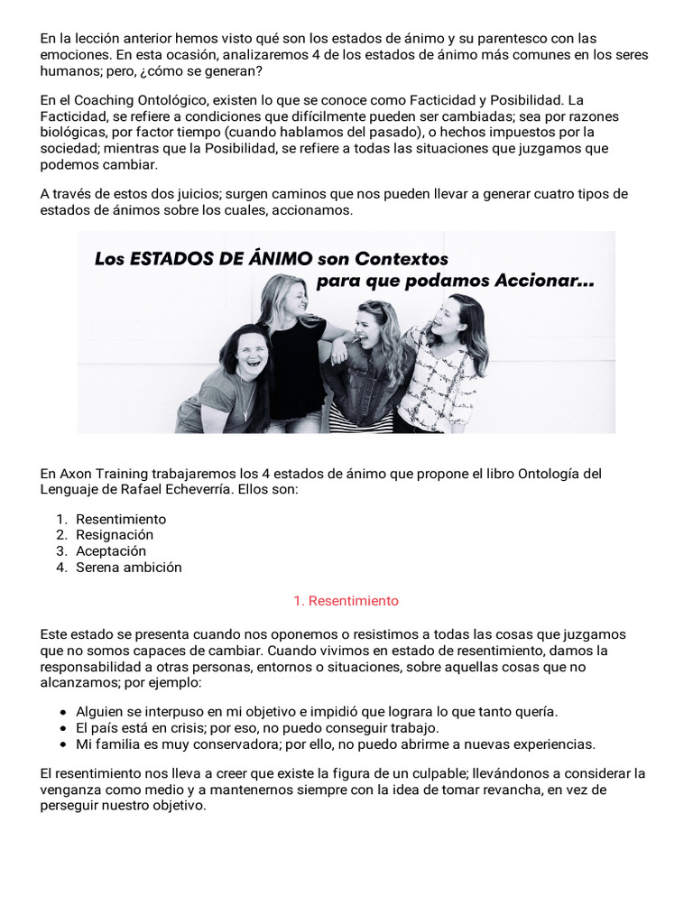 13 - Estados de Ánimo | PDF | Las emociones | Inteligencia emocional