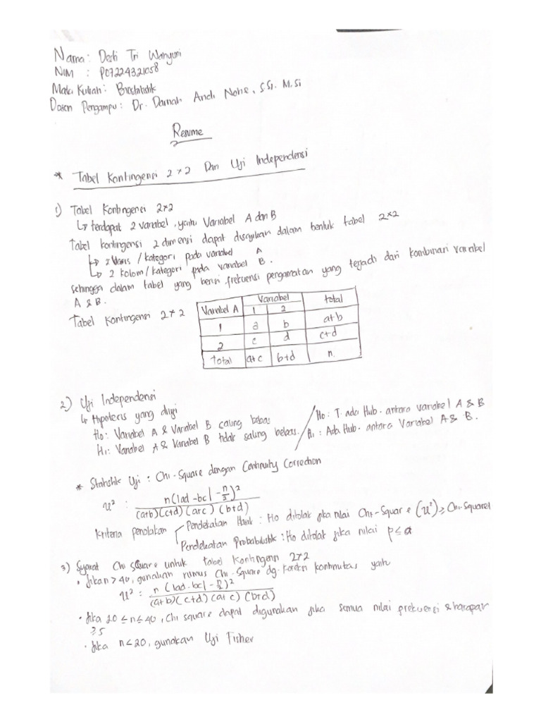 Tugas Resume Biostatistik - Desti Tri Wahyuni - Dr. Darnah Andi Nohe, S ...