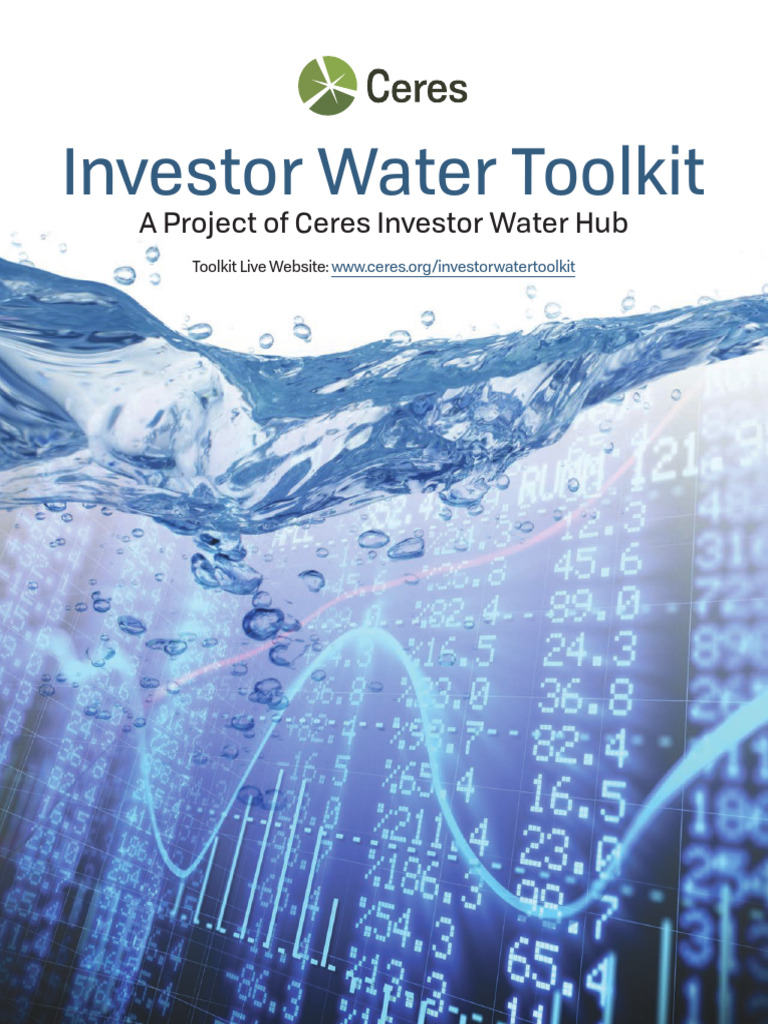 Ceres InvestWaterToolkit | PDF | Risk | Water