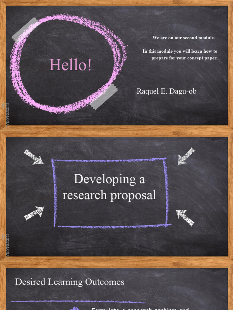 BCC Developing A Research Proposal - Blackboard | PDF | Hypothesis | Null Hypothesis