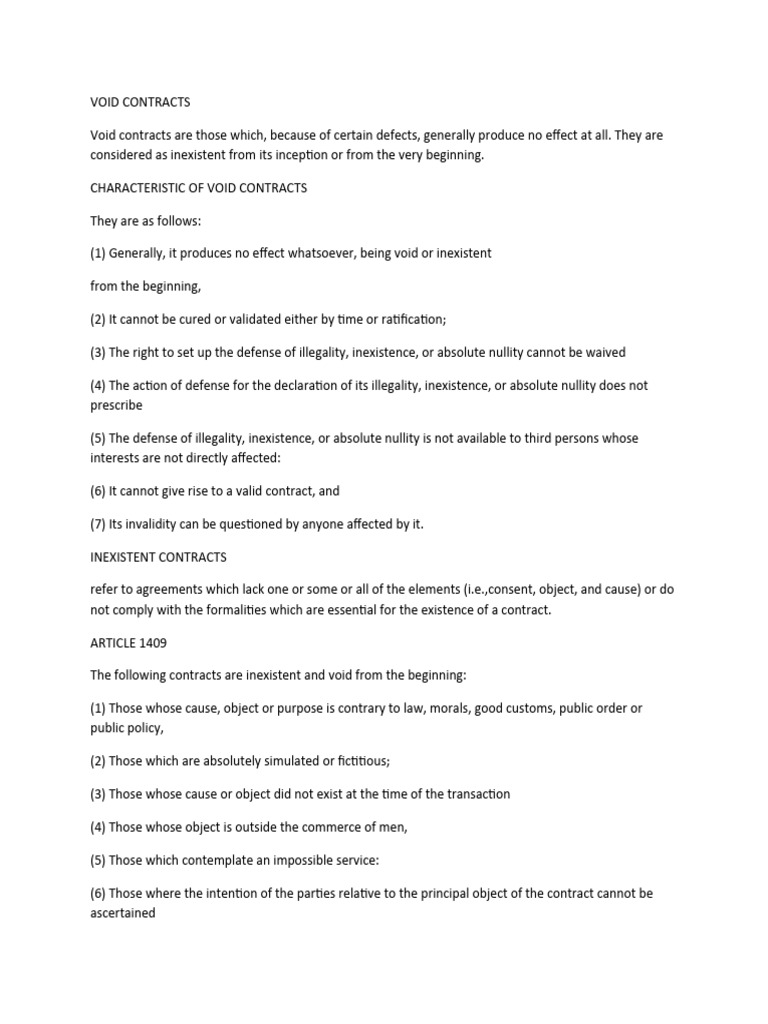 VOID | PDF | Interest | Annulment