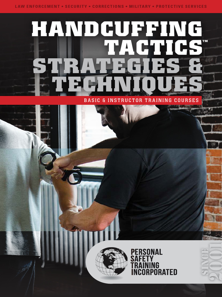 Handcuffing Tactics Brochure | PDF | Handcuffs