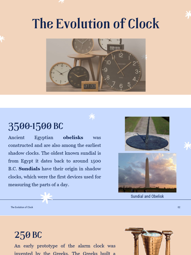 History Of Clocks Timeline Architectura & Natura Cartographies Of