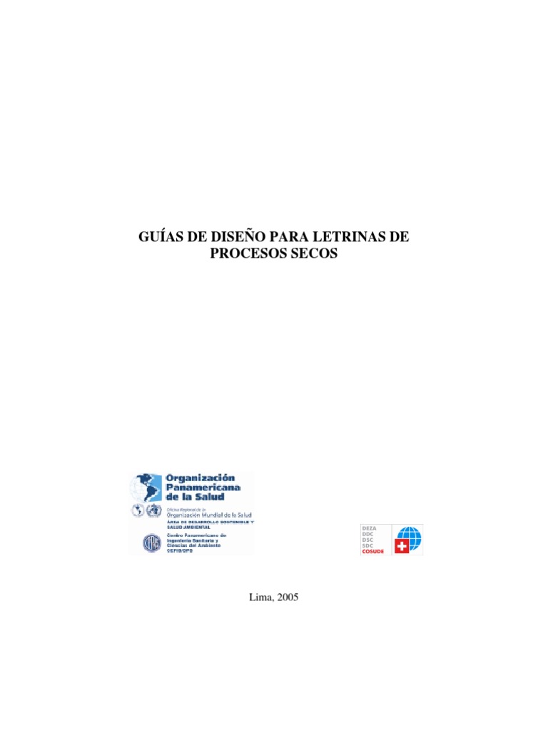 Guías de Diseño para Letrinas Secas | PDF | Letrina | Agua