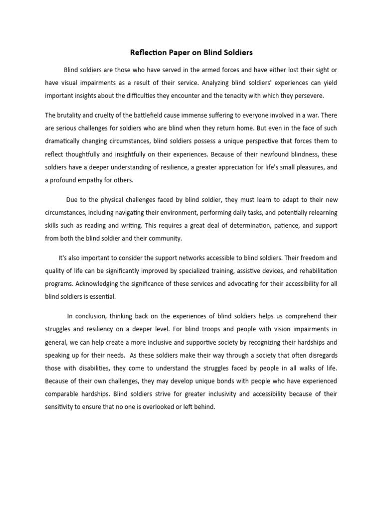 Reflection Paper-WPS Office | PDF