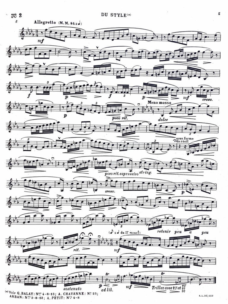 2022 Trumpet Audition Excerpts | PDF