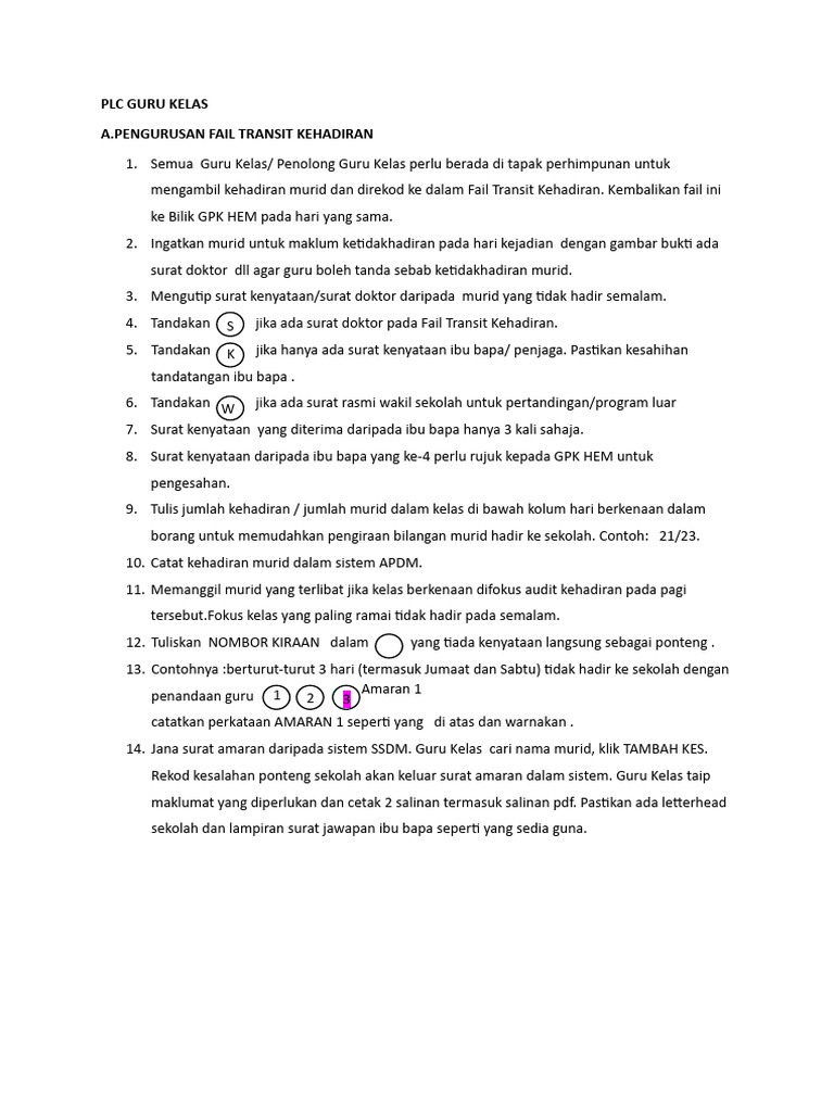 PLC Guru Kelas | PDF