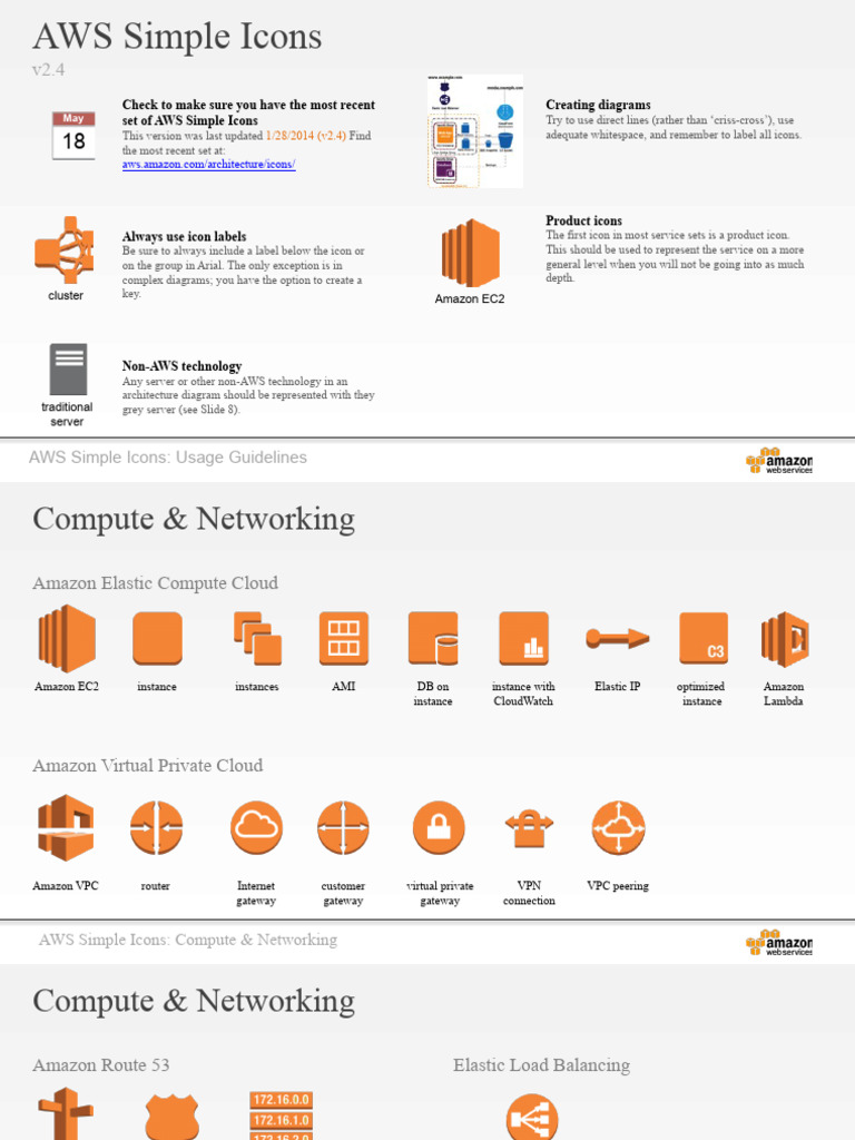 AWS Simple Icons | PDF | Amazon Web Services | Computer Engineering