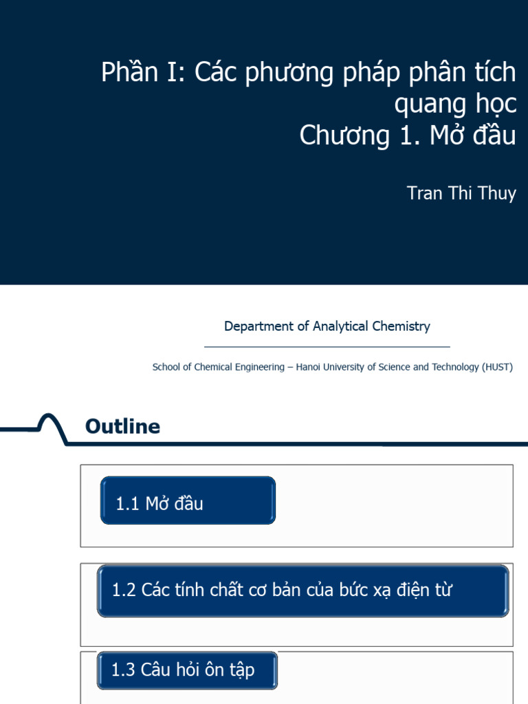 CH3323 - Chapter 1-Đã G P | PDF