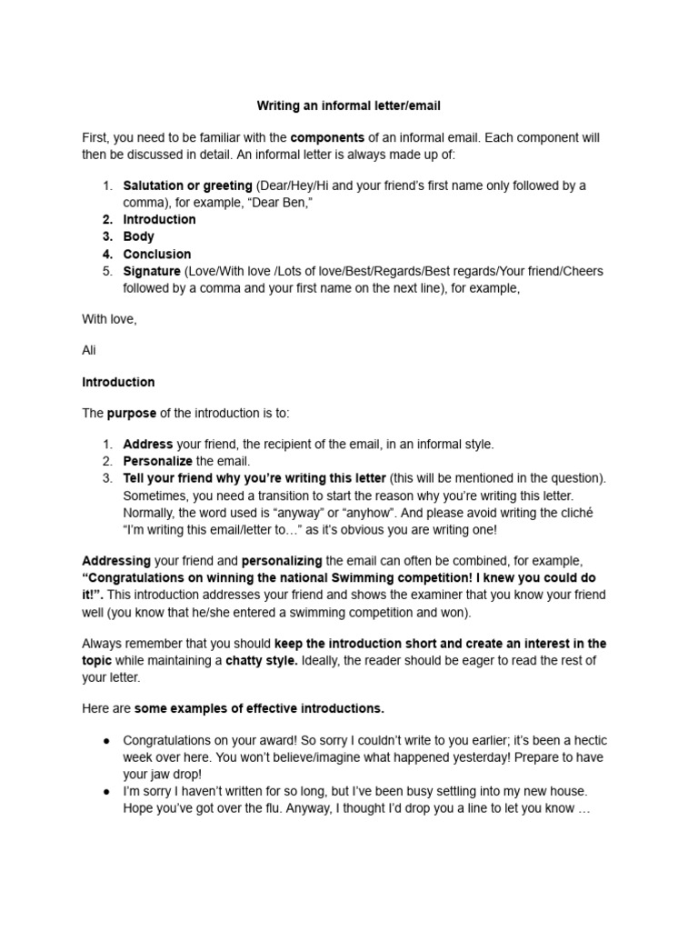 ESL Writing (Letter) | PDF | Linguistics | Linguistic Morphology