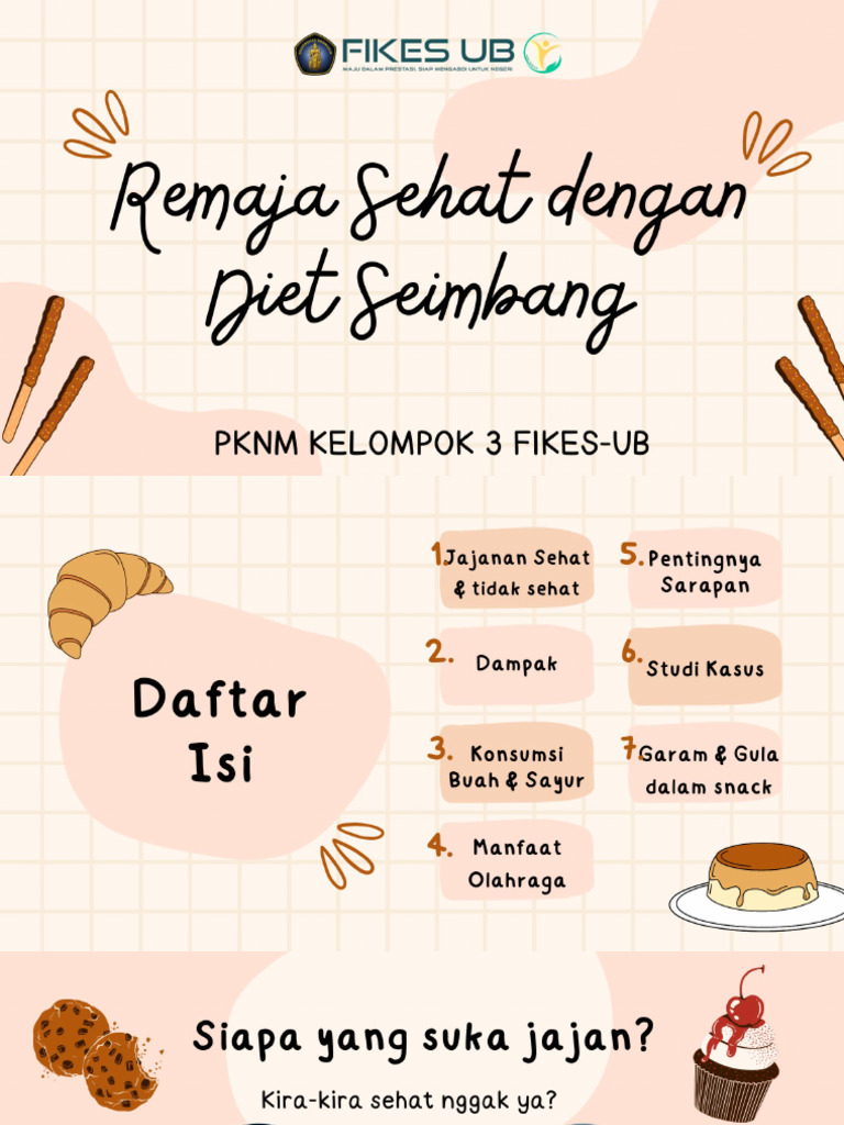 Edukasi Gizi PKNM | PDF