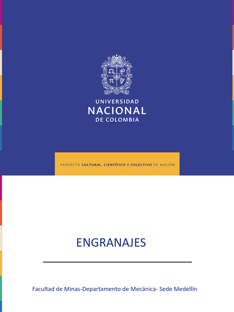 Clase 7 Mecanismo Engranajes 2 | PDF | Engranaje | Eje