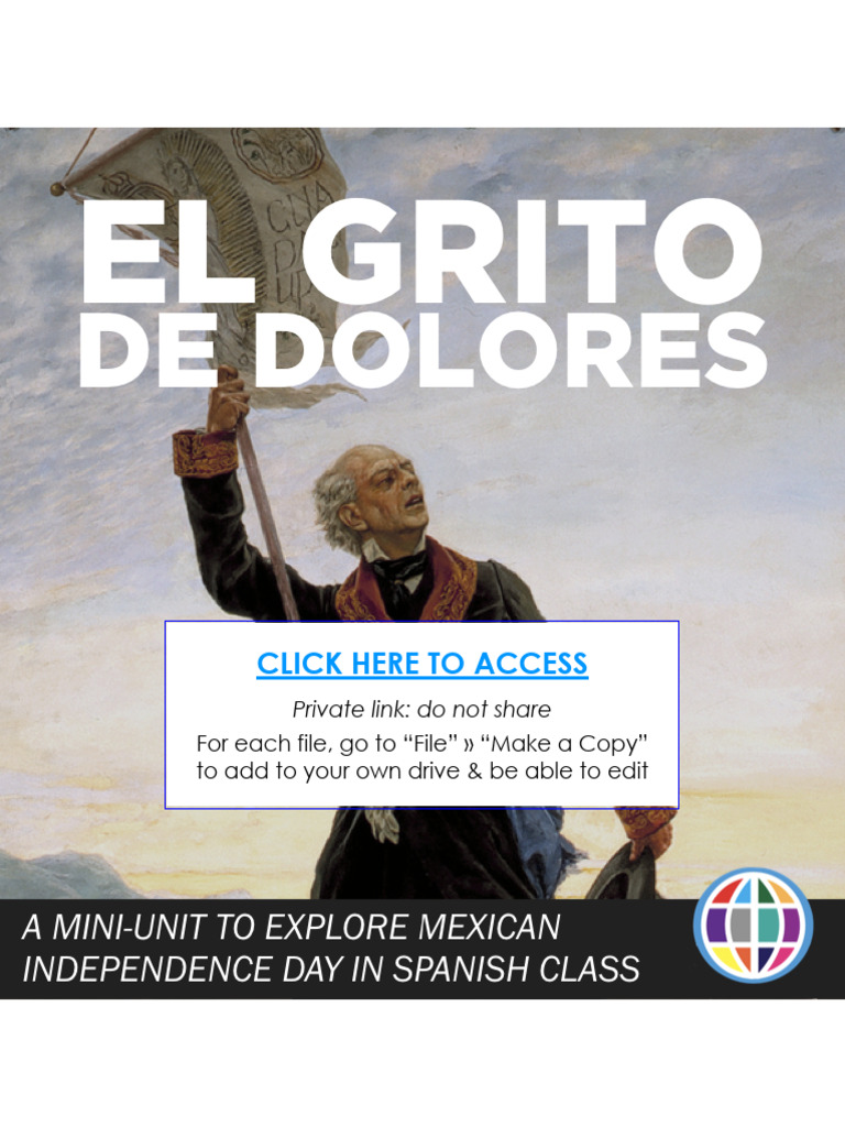 6 - Mexican Independence Day Plans For Spanish Class & El Grito de ...