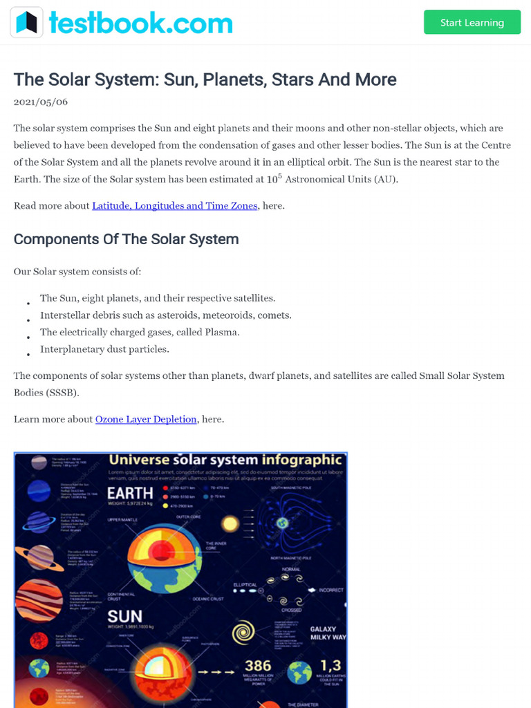 Geography Solar System E89e8227 | PDF
