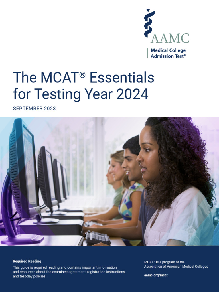 23-001L 2024 MCAT Essentials Guide - Edit7 FINAL-ua - 0 | PDF | Medical ...